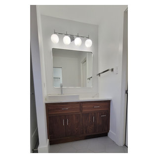 Custom walnut vanity #2 - Modern - Bathroom - DC Metro - by WM Design ...