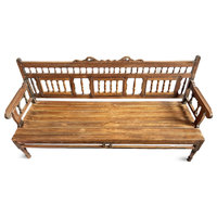 Consigned Vintage Colonial Spindle Bench - French Country - Accent And ...