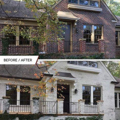 Boosting a 1920s Brick Home's Curb Appeal