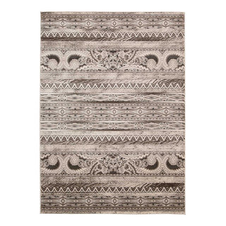 Nourison Karma KRM03 Beige Area Rugs, 9'3" x 12'9" - Traditional - Area ...