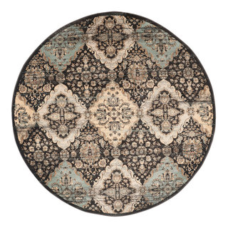 Safavieh Vintage Collection, VTG572 Rug, 6'7" Round - Mediterranean ...