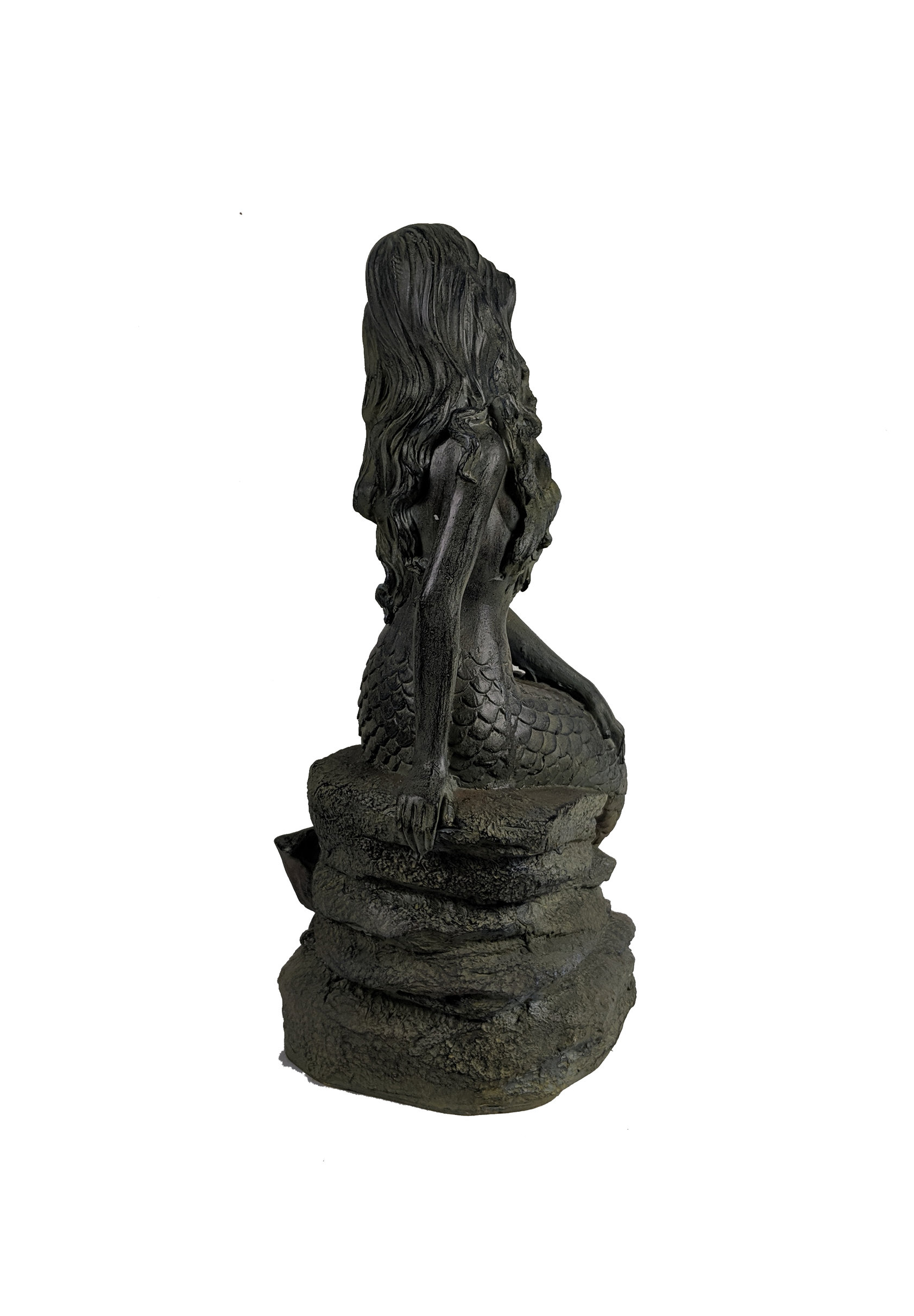 20" Mermaid Statue - Beach Style - Garden Statues And Yard Art - by ...
