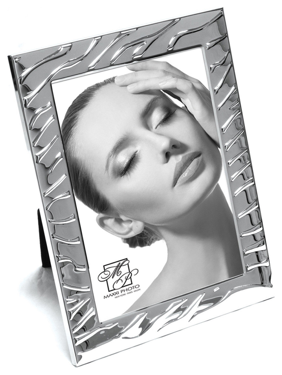 Encore Silver Plated Frame, 4"x6" - Contemporary - Picture Frames - by ...