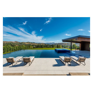 High Knoll Estate - Contemporary - Pool - Los Angeles - by Meridith ...
