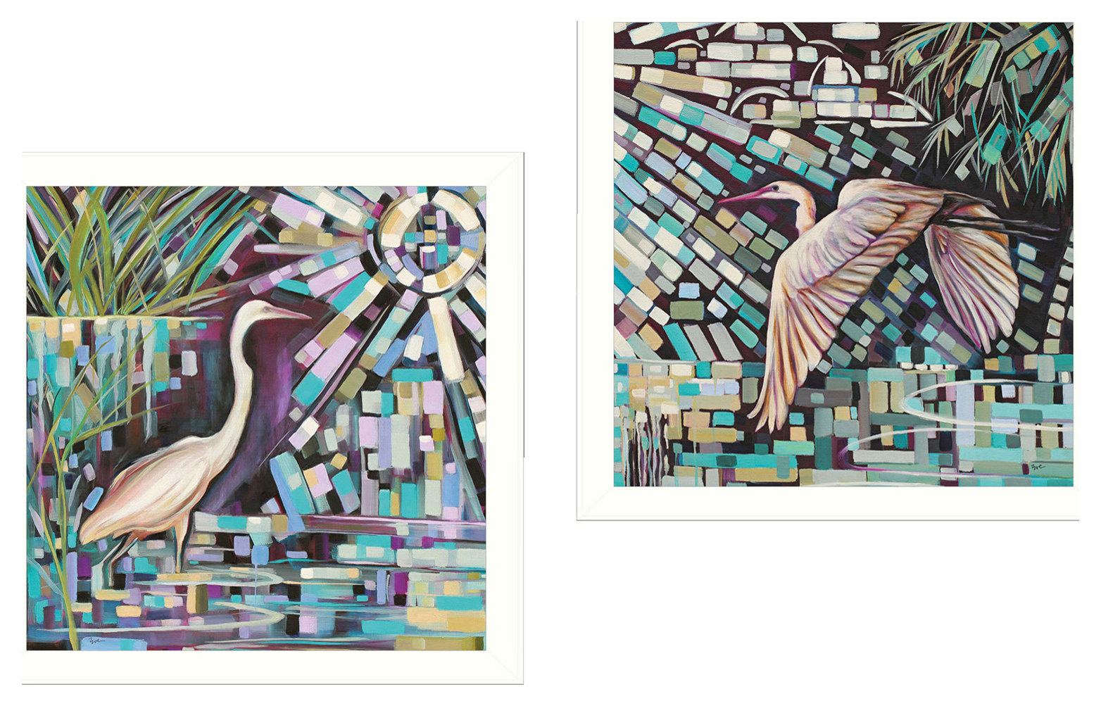 "The Islanders" Collection By Ed Wargo, Printed Wall Art, White Frame ...