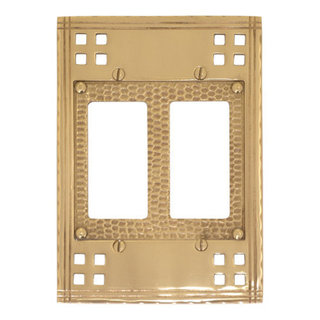 Arts And Crafts Double Gfci - Craftsman - Switch Plates And Outlet ...