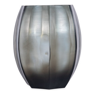 Loire Indigo Glass Vase Small - Transitional - Vases - by BoBo ...