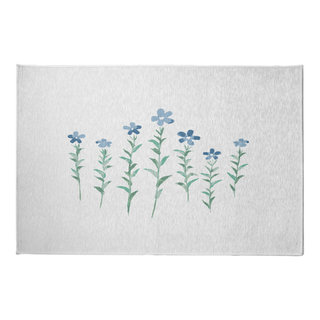 Periwinkle Rug, 3'x5' - Contemporary - Area Rugs - by E by Design | Houzz