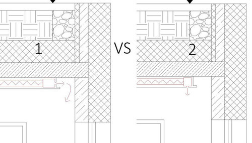 Hidding linear air supply diffusers in curtain niche