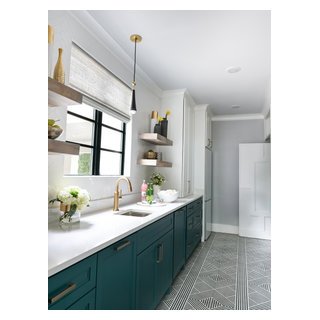 Chanel Chic Renovation - Modern - Kitchen - Houston - by By Design ...