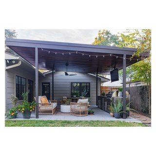 Multi-Generational - Midcentury - Patio - Houston - by BKD Interiors ...