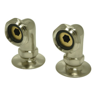 Kingston Brass 2" Deck Mount Riser for Leg Tub Filer - Transitional ...