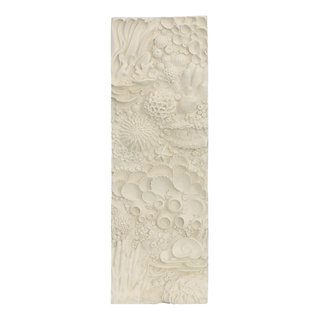 Coral Reef Wall Art, Rectangle, Rectangle, 15x3x47"H - Beach Style ...