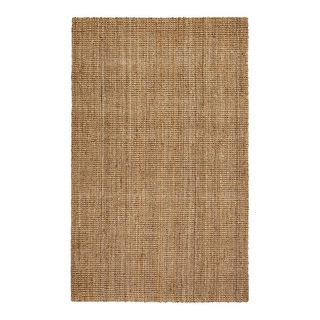 Andes Natural Jute Area Rug, 10'x14' - Beach Style - Area Rugs - by GwG ...