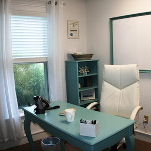 75 Most Popular Beach Theme Home Office Design Ideas for 2019 - Stylish ...