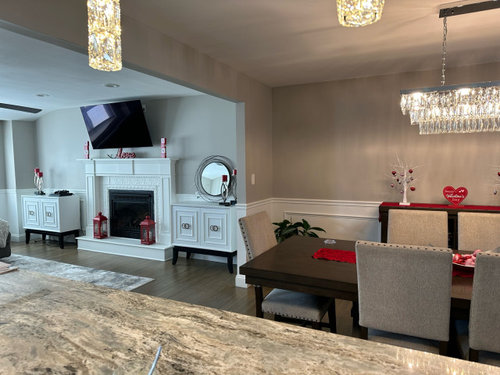 how to to make my living room and dining room flow