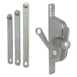 Jalousie Operator, Reversible, With Three Link Arms, Aluminum Finish ...