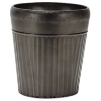 Decorative Metal Pot, 3-Piece Set - Industrial - Indoor Pots And ...