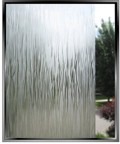 covering ice block window