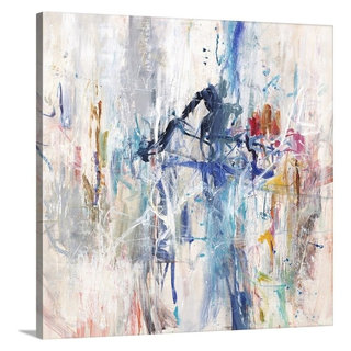 "Exploded Pallet" Wrapped Canvas Art Print, 16"x16" - Contemporary ...