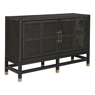Amara Woven Rattan Buffet - Tropical - Buffets And Sideboards - by TOV ...