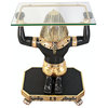 Servant to the Pharaoh Glass-Topped Console Table - Eclectic - Console ...