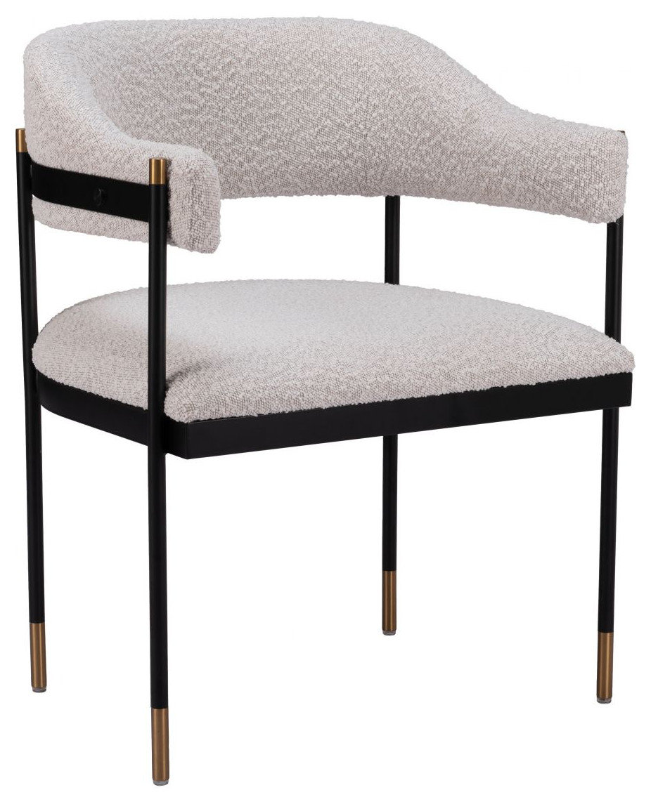 Zadar Dining Chair, Misty Gray - Midcentury - Dining Chairs - by First ...