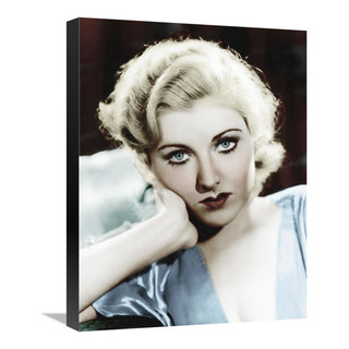 "Jacquelyn Allen" Stretched Canvas Giclee by Hollywood Photo Archive ...