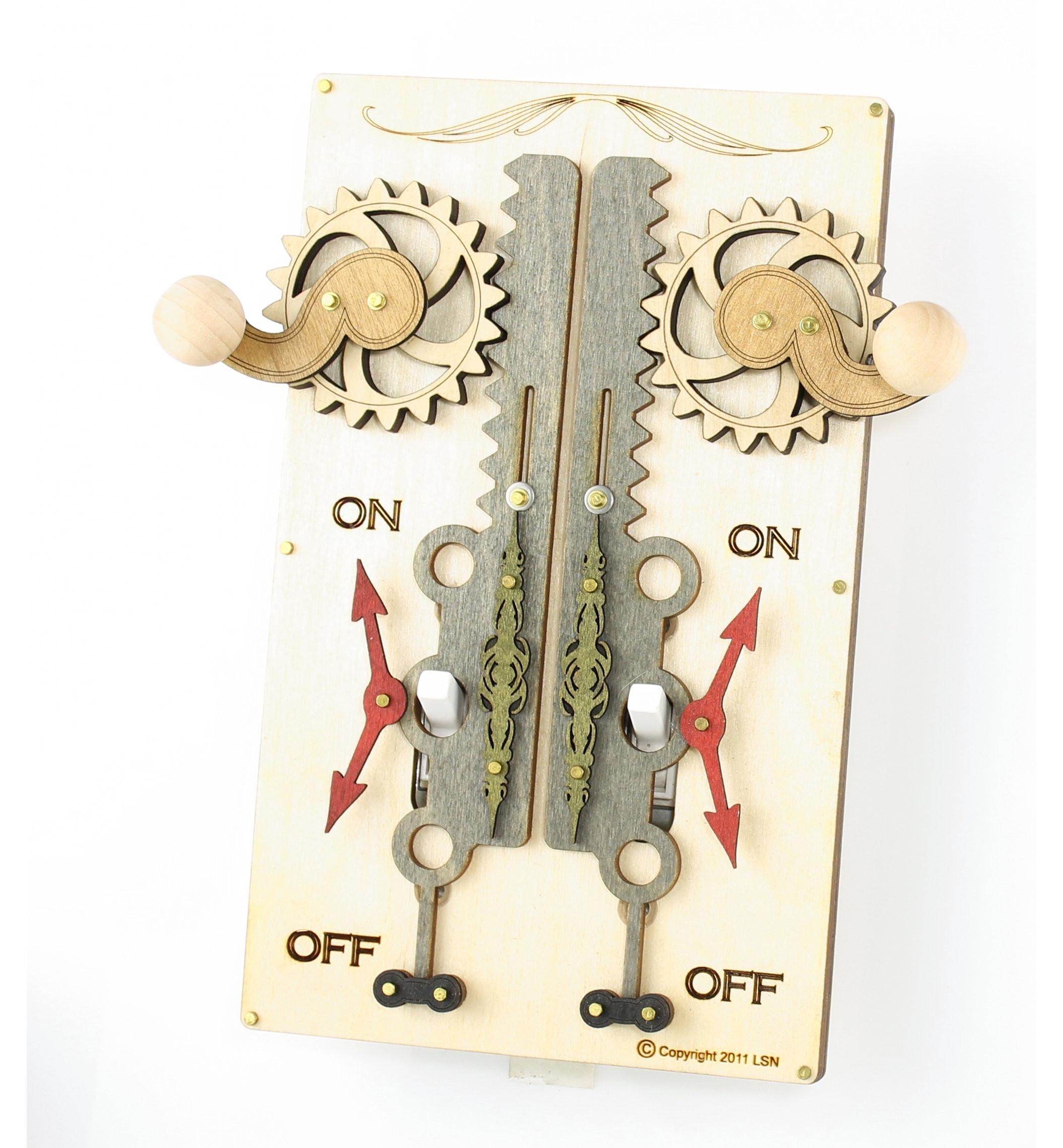 Double Rack and Pinion Switch Plate - Industrial - Switch Plates And ...