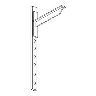 Heavy Duty Adjustable Support Brackets, 18 - Industrial - Brackets - by ...