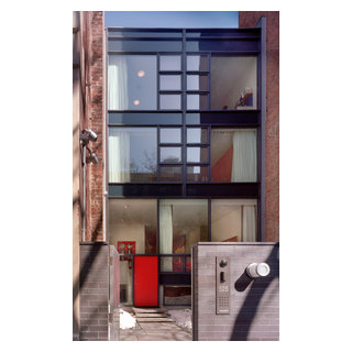 Mid Century Modern Townhouse - Midcentury - Exterior - New York - by ...