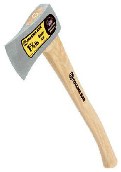 Collins HC1-1/4-HX-C Single Bit Michigan Pattern Hunter's Axe, 1-1/4 Lb ...