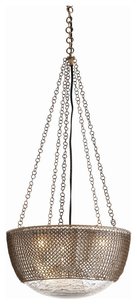 Chainmail Pendant - Transitional - Pendant Lighting - by Lighting New ...