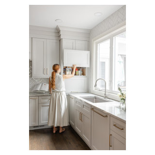 EAST COBB calming and peaceful kitchen - Transitional - Kitchen ...
