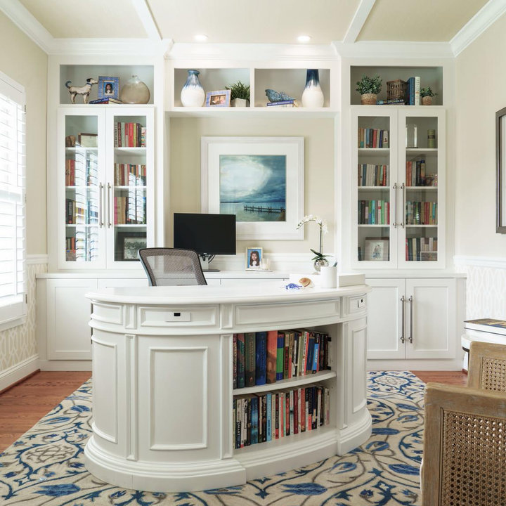 75 Wainscoting Home Office Ideas You'll Love - March, 2026 | Houzz