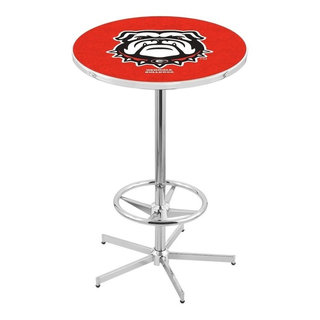 Georgia "Bulldog" Pub Table - Contemporary - Indoor Pub And Bistro ...