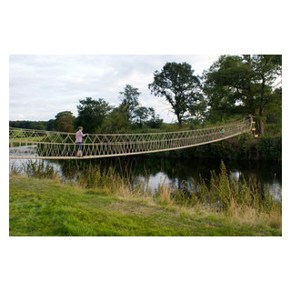 Rope Bridge for an adventurous journey - Eclectic - Garden - Surrey ...