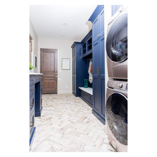 Rift White Oak Beaded inset - Transitional - Entry - Kansas City - by ...