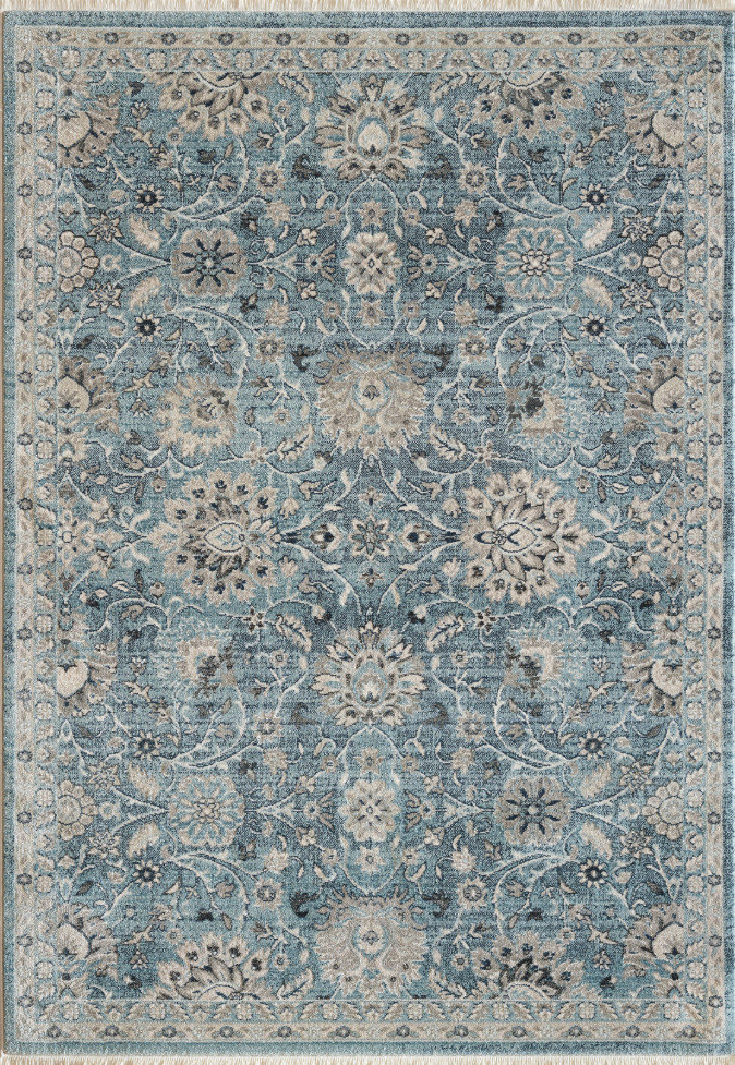 Juno 6883-500 Area Rug, Light Blue, 7'10"x10' - Traditional - Area Rugs ...