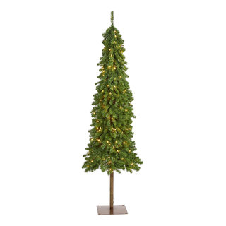 5' Alpine Artificial Christmas Tree with 150 Lights and 405 Bendable ...