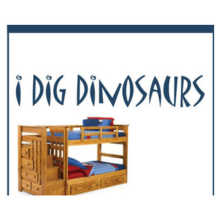 I dig dinosaurs Vinyl Wall Decal boysbedroom05, 23 in. - Contemporary ...