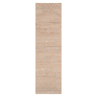 Bengal Ben-4 Natural, 2'3" X 8' Runner - Scandinavian - Hall And Stair ...