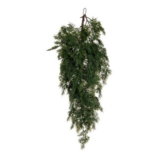 Vickerman EH213629 29" Artificial Green Cypress Teardrop - Artificial ...