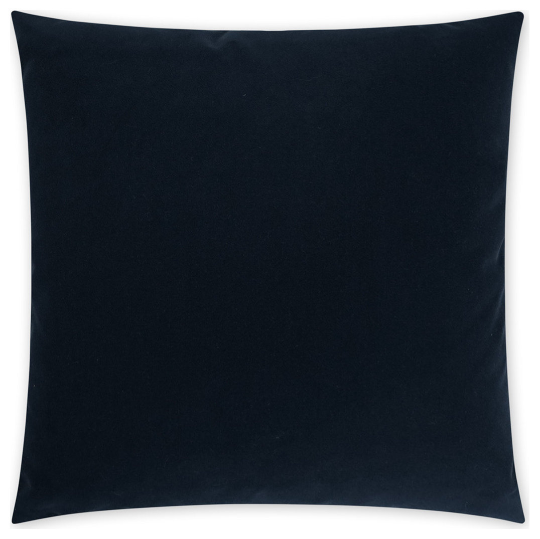 Outdoor Sundance Duo Pillow - Navy, 22" x 22" - Transitional - Outdoor ...