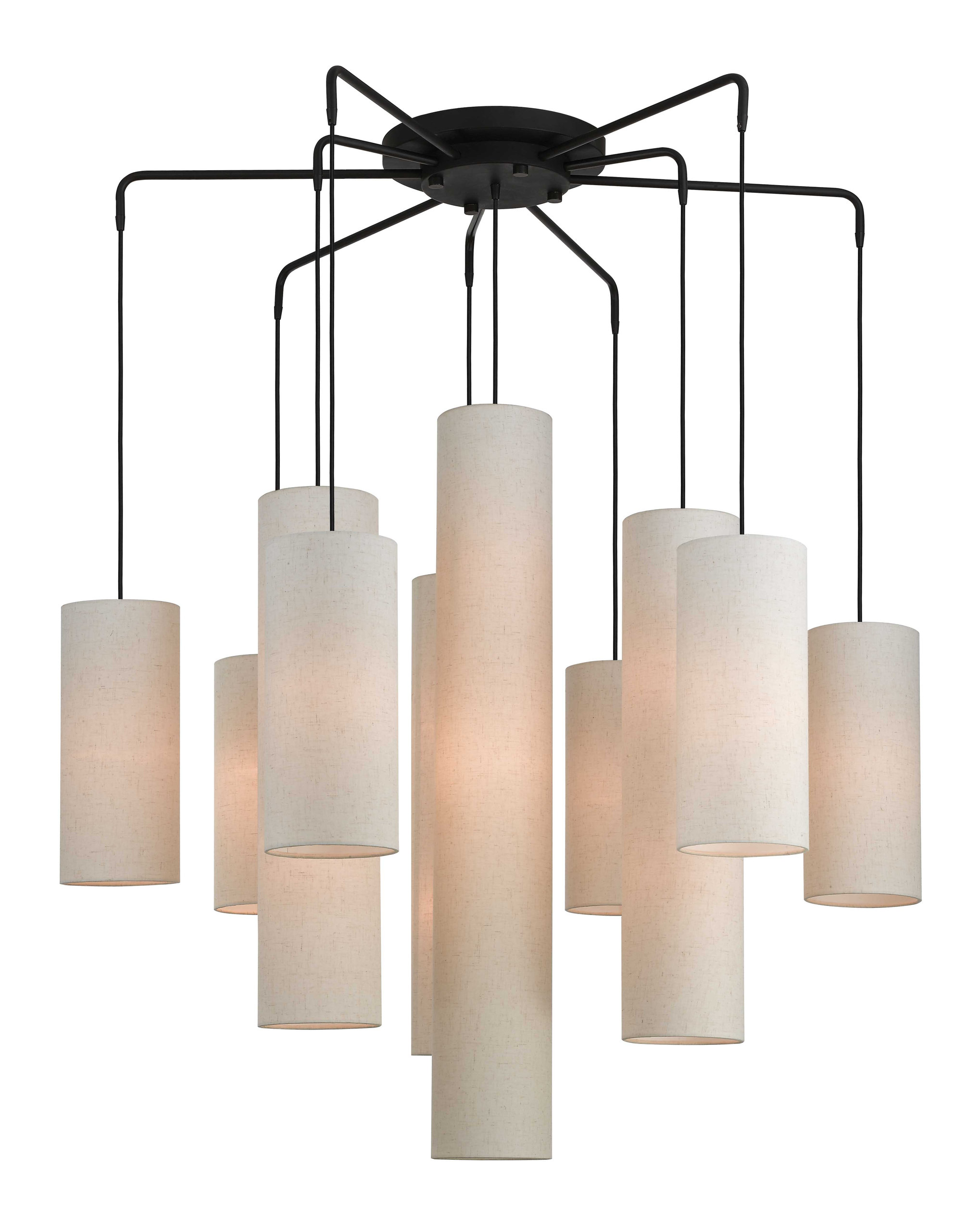 Livex Lighting Strathmore Bronze Light Foyer Chandelier - Transitional ...