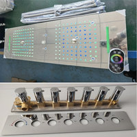 Remote Controlled Led Large Musical Shower System - Contemporary ...