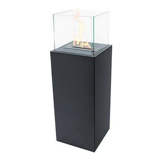 The Bio Flame Torch 2.0 - 39" Tall Free Standing Ethanol Fireplace ...
