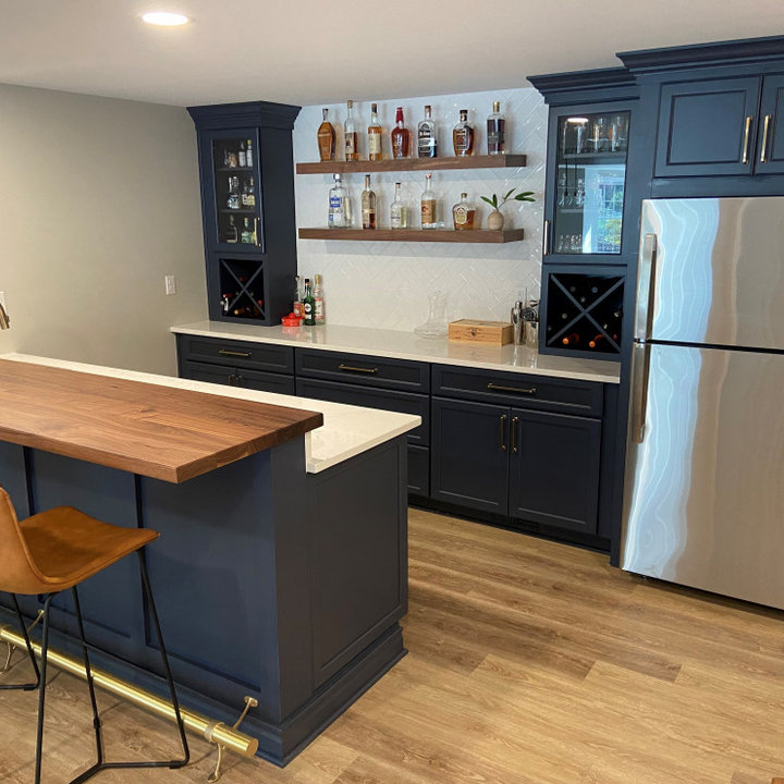 75 Home Bar with Floating Shelves Ideas You'll Love - February, 2026 ...