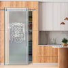 Sliding Glass Pantry Door V2000, 30"x81" - Contemporary - Interior ...