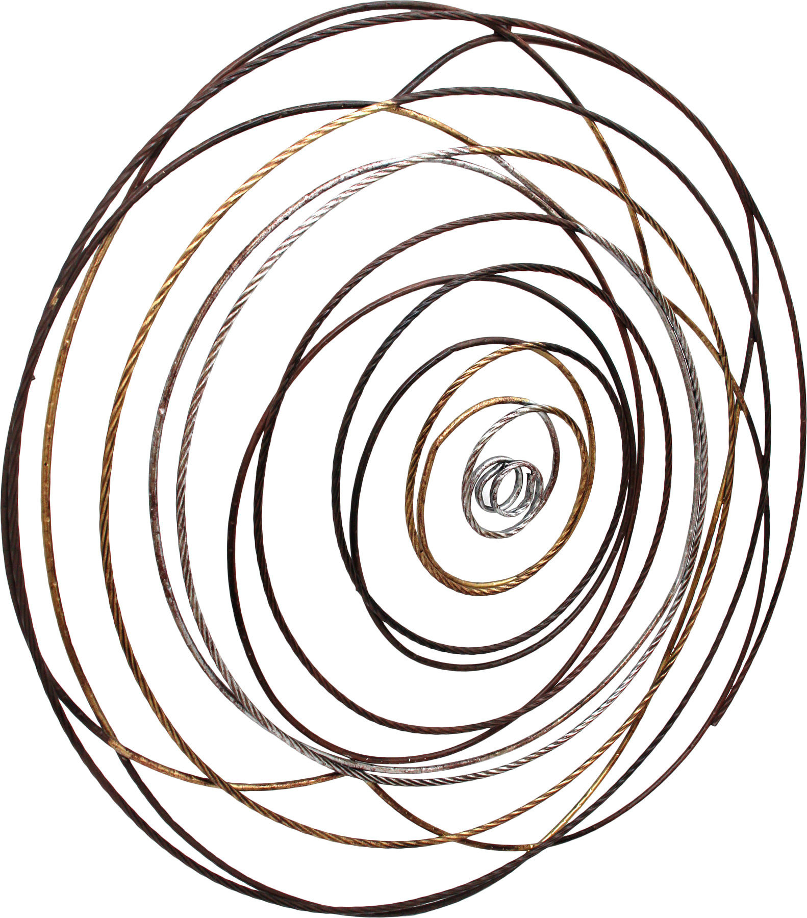 Iron Braid Wall Decor - Contemporary - Metal Wall Art - by HedgeApple ...